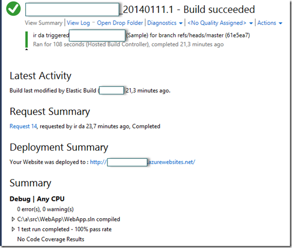 Visual Studio Online setup speed test and guide: Continuous Integration ...